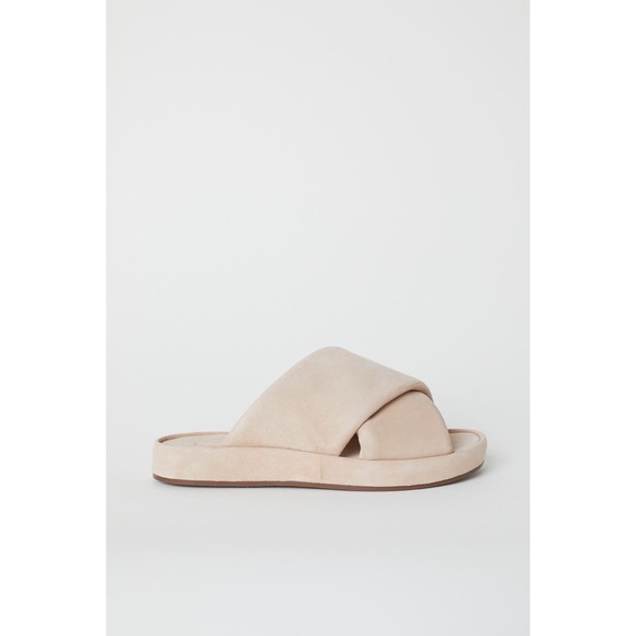 H&M | Shoes | Hm Premium Selection Leather Sandals | Poshmark